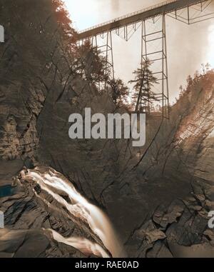 Shawmut Bridge, Stony Brook glen,Stony Brook State Park, Steuben County ...