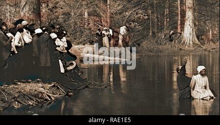 A Southern baptism, African Americans, Spiritual life, Waterfronts ...