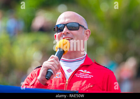 Red 10 Supervisor Squadron Leader Graeme Muscat, Red Arrows Pilot For ...