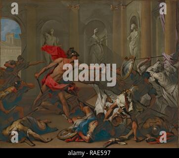 Perseus Confronting Phineus with the Head of Medusa by Sebastiano Ricci ...