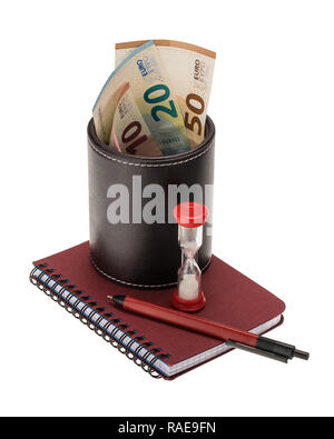 5, 10, 20, 50 euro banknotes. Money on white background Stock Photo - Alamy