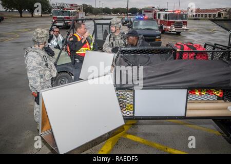 Maxwell AFB, AL - 42d Security Forces Squadron personnel simulate ...