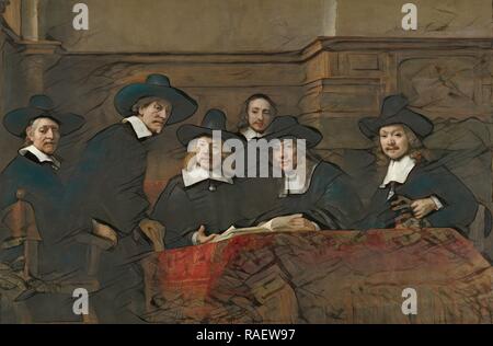 The Syndics of the Amsterdam Drapers' Guild, known as the ‘Sampling ...