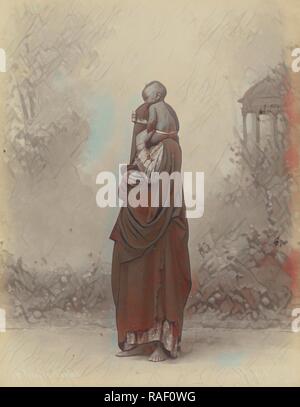 Female Egyptian Peasant and Child; Pascal Sébah, Turkish, 1823 - 1886 ...