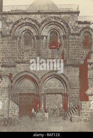 Jérusalem. Saint Sépulcre. Façade Stock Photo - Alamy