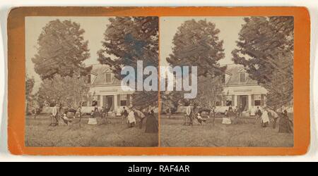 Residence of James Willard, Saxton's River; Frank Miller Taft, American ...