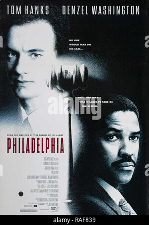 HANKS,POSTER, PHILADELPHIA, 1993 Stock Photo - Alamy