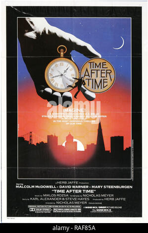 TIME AFTER TIME, Malcolm McDowell, 1979. (c) Warner Bros./ Courtesy ...