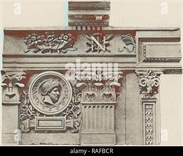 Tuileries - Aile Sud (Façade sur la Cour). Édouard Baldus (French, born ...