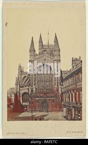 Abbey Church, Bath, 21. Nov. '65.. Horatio B. King (American, 1820 ...