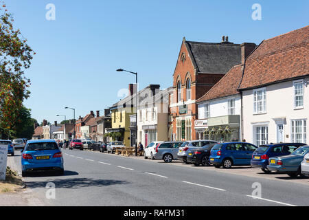 Long Melford, Shops, Main Street Stock Photo - Alamy