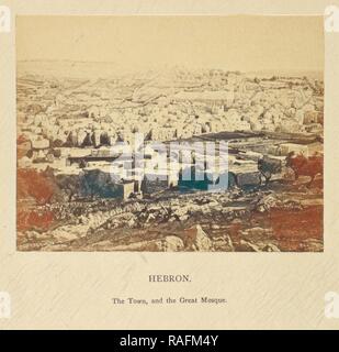 Hebron, the Town, and the Great Mosque. Francis Bedford (English, 1815/ ...