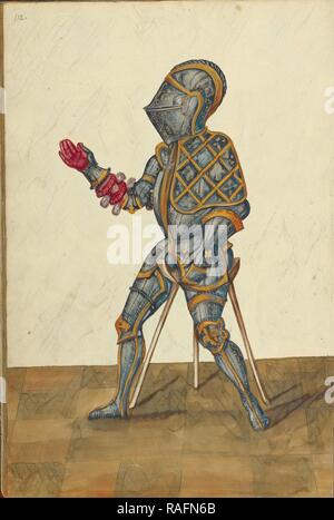 A Man in Armor; Augsburg, probably, Germany; about 1560 - 1570; Tempera ...