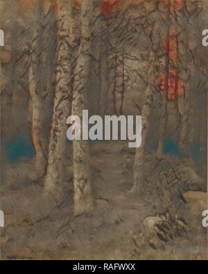 Forest Scene. Rudolf Eickemeyer, Jr. (American, 1862 - 1932 Stock Photo ...