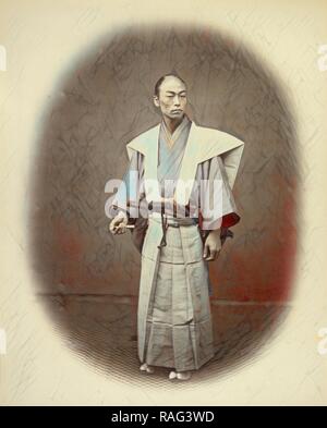 Japanese Yakonin in Dress of Ceremony, 1866-1867 Stock Photo - Alamy