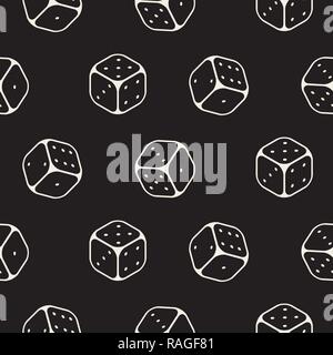 Casino and gambling monochrome icons in set collection for design ...