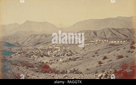 Desert camp; John Burke, British, active 1860s - 1870s, Afghanistan ...