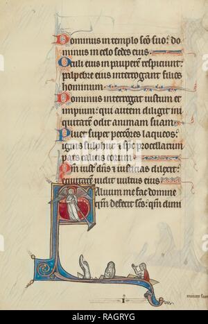 Inhabited Initial S; Bute Master, Franco-Flemish, active about 1260 ...