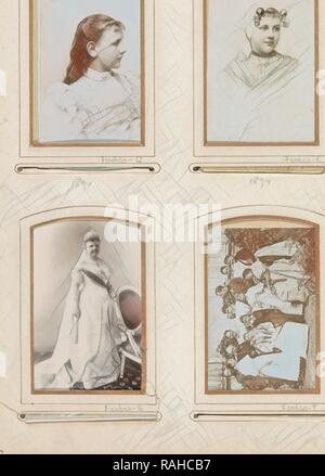 Queen Emma in robes of state, Wegner & Mottu, Louis Wegner, Pierre ...