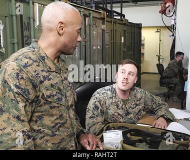 Brig. Gen. Terry V. Williams, commanding general of Parris Island and ...