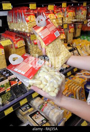 Packaged fresh pasta for sale at Food Basics grocery store in Lindsay ...