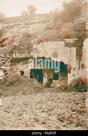 Tombs at Aceldama. 1934, Akeldama, Aceldama, Haceldama or Hakeldama is ...