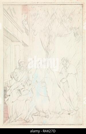 Socrates and Xanthippe Stock Photo - Alamy