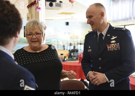 Chief Master Sgt. Shannon Rix, 92nd Air Refueling Wing command chief ...