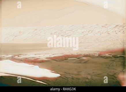 Mount Nebo. 'Jebel Nebba'. The Promised Land from Nebo. Infra-red ...