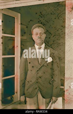 Lorenzo Taezaz, visiting Jerusalem as a member of Ethiopian Emperor ...