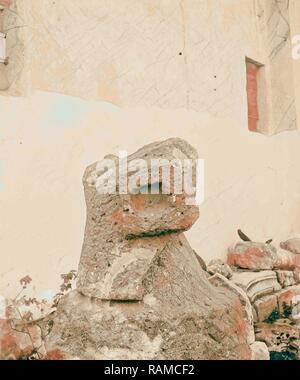 Banias, Belfort Castle. 1898, Syria, Damascus Province, Bāniyās Stock ...