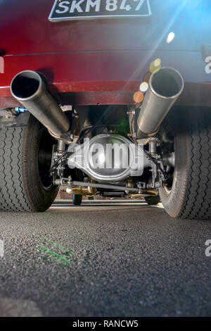 Ford Pop British Hot Rod - Modified Ford Popular Stock Photo - Alamy