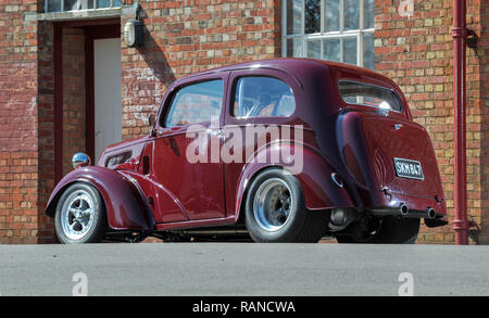 Ford Pop British Hot Rod - Modified Ford Popular Stock Photo - Alamy