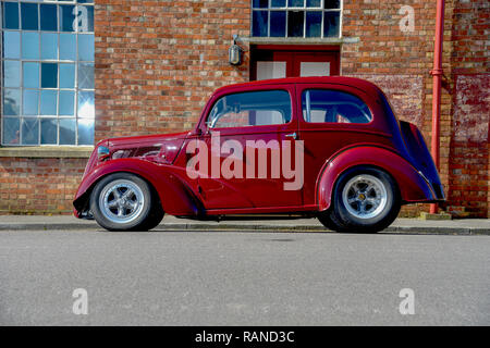 Ford Pop British Hot Rod - Modified Ford Popular Stock Photo - Alamy