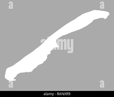 Map of Vlieland Stock Photo - Alamy