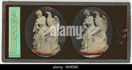 A figurine of James Pradier 'The eagle of Jupiter will drink of Hebe, S ...