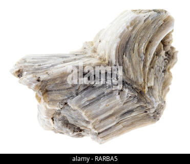 Raw specimen of Barite stone from mining and quarrying. Baryte or ...