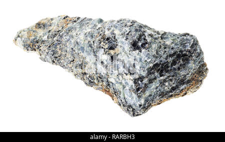 raw biotite nepheline syenite stone on dark Stock Photo - Alamy