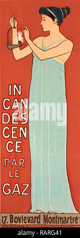 Poster for la Société française d' "Incandescence par le Gaz (Système ...