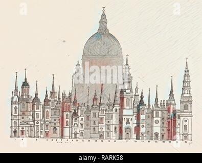 Principal Towers and Steeples Built By Christopher Wren Stock Photo - Alamy