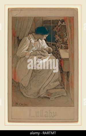 Maude Alice Cowles, Lullaby, American, 1871-1905, c. 1890, pen and ...