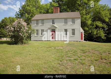 The Old eighteenth century Parsonage in the historical district of ...