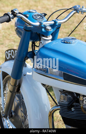 Vintage 1962 Norton navigator motorcycle. UK Stock Photo - Alamy
