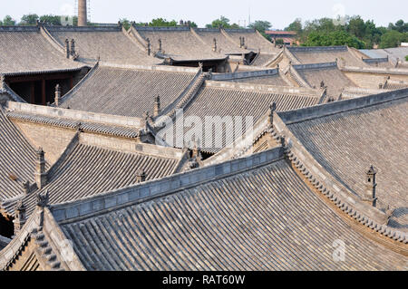 Ancient Chinese House Roof Tiles Designs Autumn Leaves West Lake Stock ...
