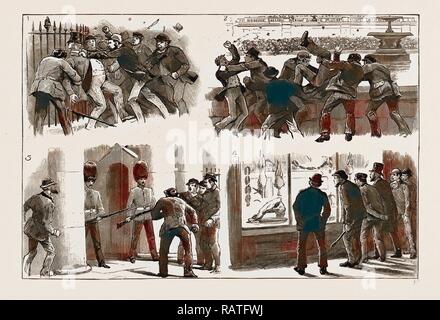 THE RIOTING IN THE WEST END OF LONDON, UK, FEBRUARY 8TH, 1886: GENERAL ...