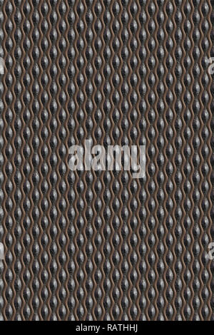 Seamless tileable decorative metal background pattern Stock Photo - Alamy