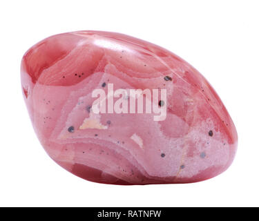 Rhodochrosite pink rose red stone is a manganese carbonate mineral with ...