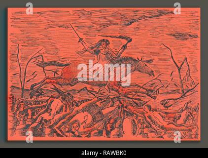 Henri Rousseau, War, La Guerre, painting, 1894 Stock Photo - Alamy