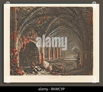 George Cuitt the Younger (British, 1779 - 1854 ), Easby Abbey, near ...