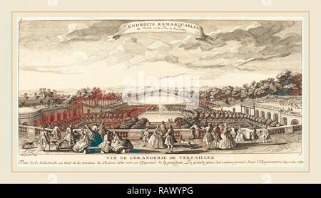 Jean-Baptiste Rigaud, French (active 1752-1761), Vue de l'Orangerie de ...